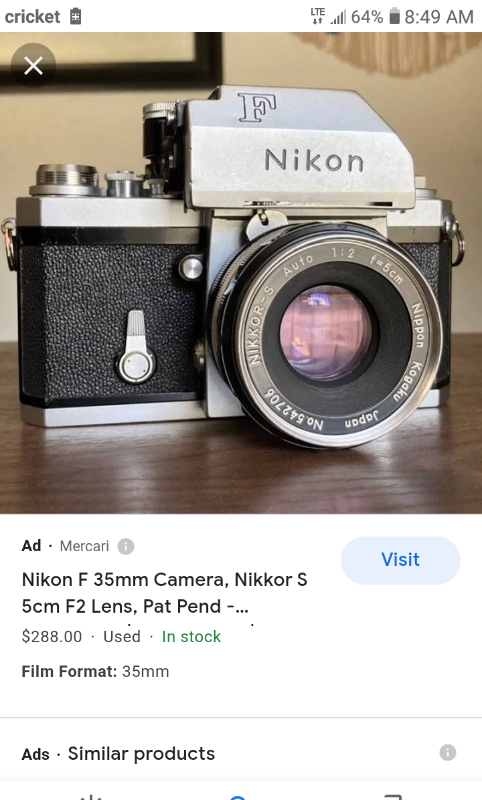 What types of cameras were used in Vietnam? - MISC MILITARIA - U.S ...