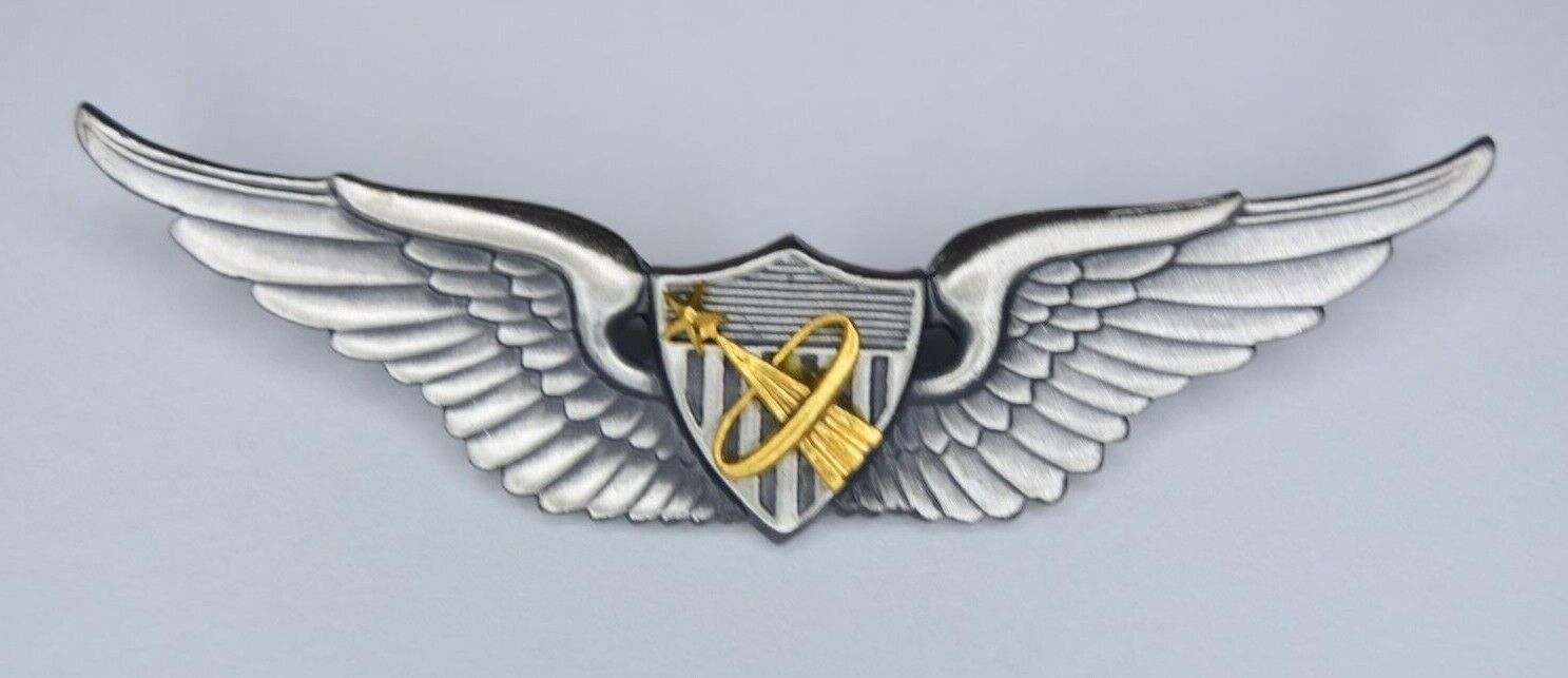 Wearing Army Astronaut Badge