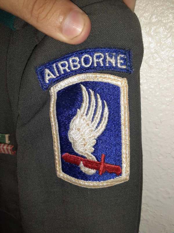173rd Airborne Brigade Uniform - UNIFORMS - U.S. Militaria Forum