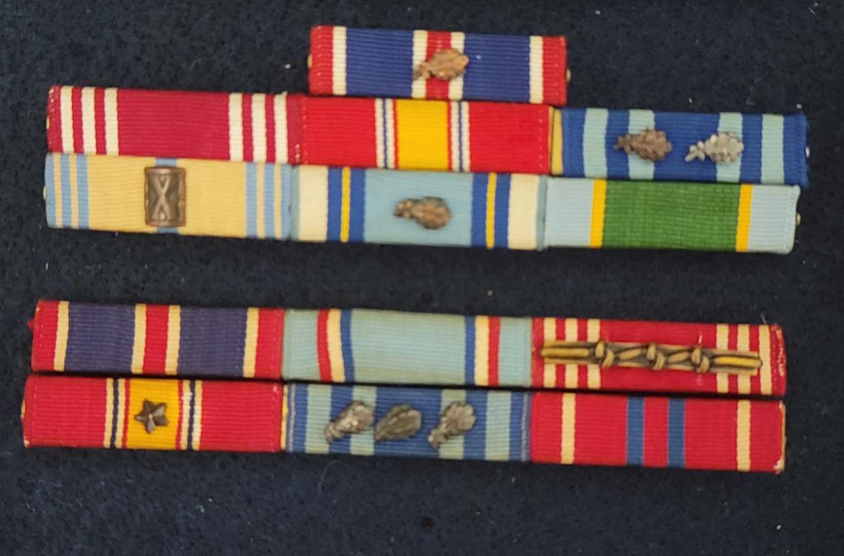Early Cold War USAF Ribbon Bars - RIBBON BARS - U.S. Militaria Forum