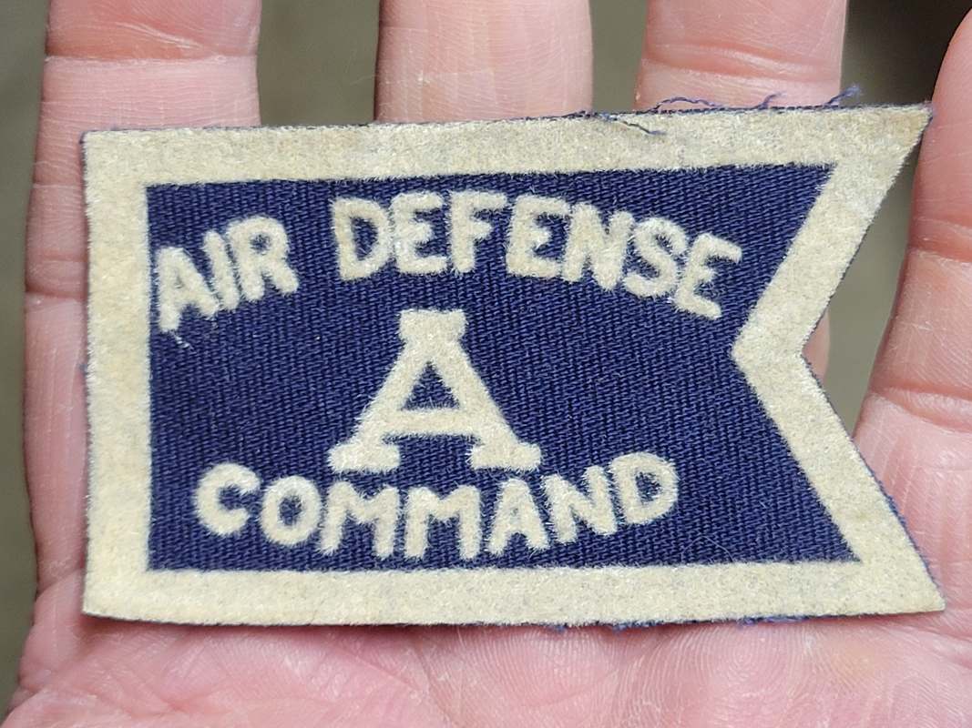 Air Defense Command patch - printed - CAN YOU IDENTIFY THIS PATCH? - U ...