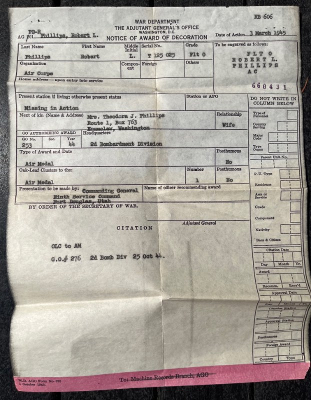 Reunited WWII 8th AAF KIA Pilots Group 44th Bomb Group - GROUPINGS PAGE ...