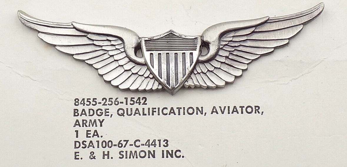 U.S. Army Aviation Flight Wings (not USAAF - post 1947) - WING BADGES ...