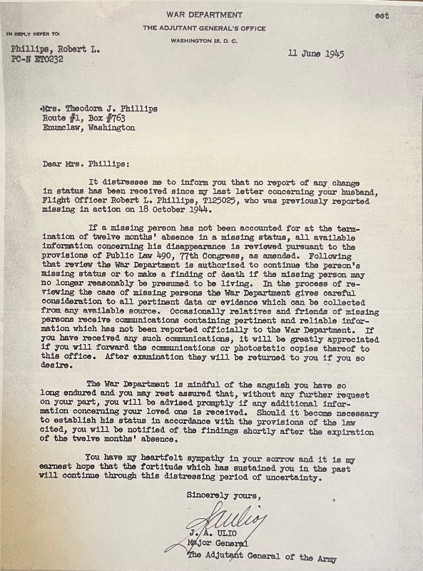 Reunited WWII 8th AAF KIA Pilots Group 44th Bomb Group - GROUPINGS PAGE ...