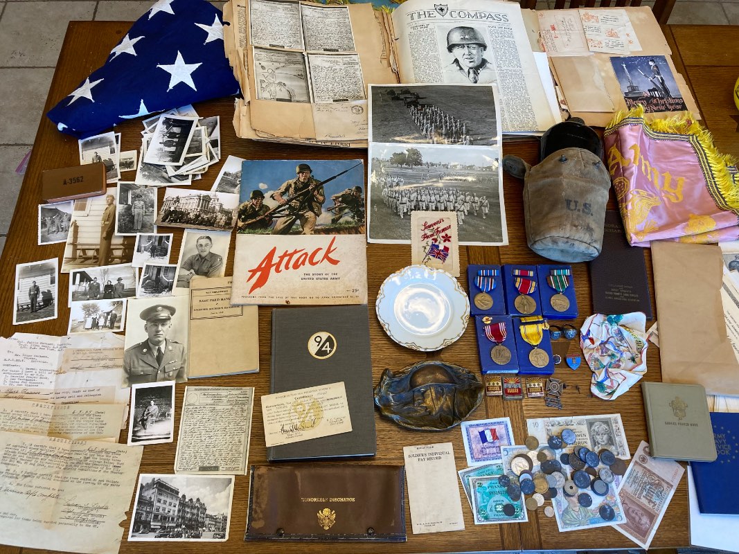 Julius Hackman Grouping 94th infantry/319th Combat Engineers Battalion - GROUPINGS PAGE - U.S ...