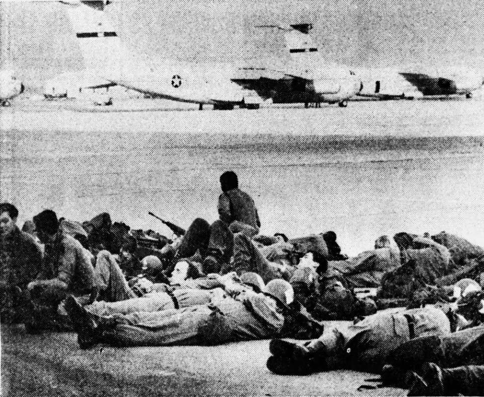 71st Airborne Brigade Helmet - M-1; M-1C & M-2 HELMETS - U.S. Militaria ...