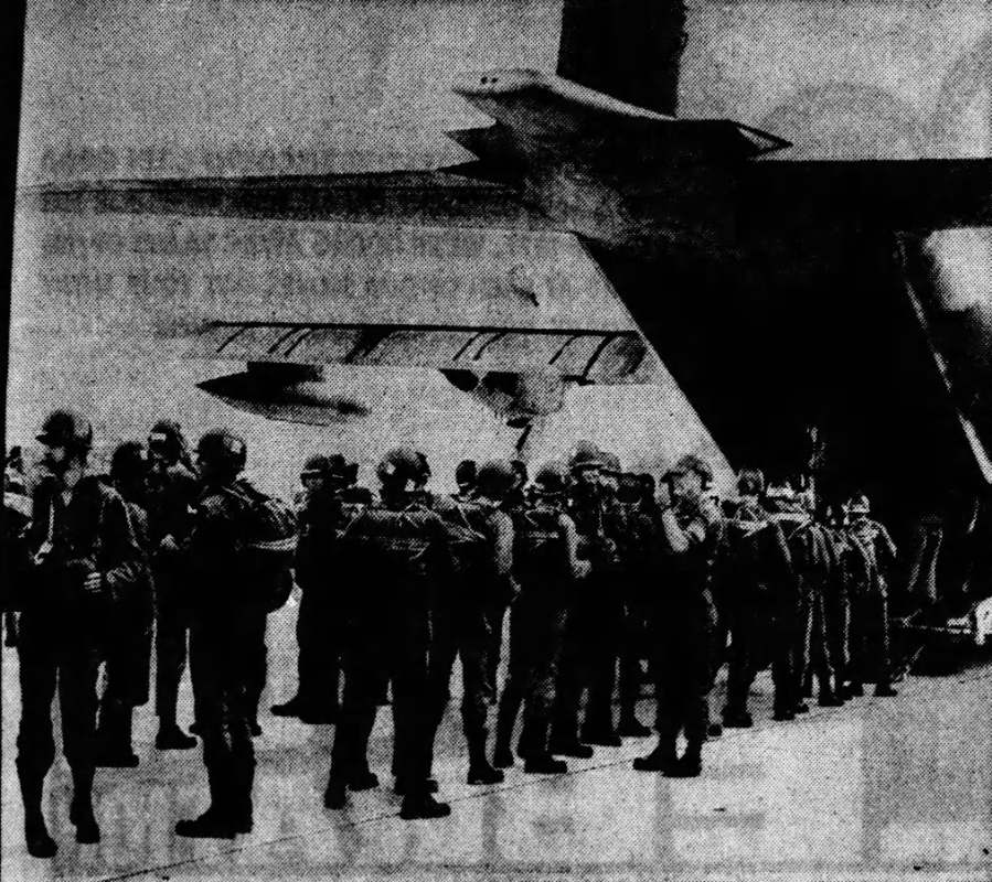 71st Airborne Brigade Helmet - M-1; M-1C & M-2 HELMETS - U.S. Militaria ...