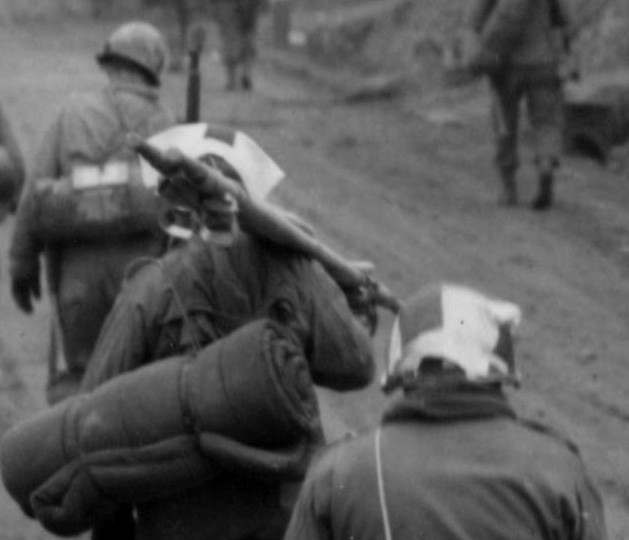 Helmets in Use #2, WW2 Medic M1 Steel Helmet - CHAPLAIN & MEDIC HELMETS ...