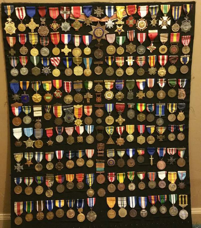 NATIONAL GUARD SHADOWBOX - MEDALS & DECORATIONS - U.S. Militaria Forum
