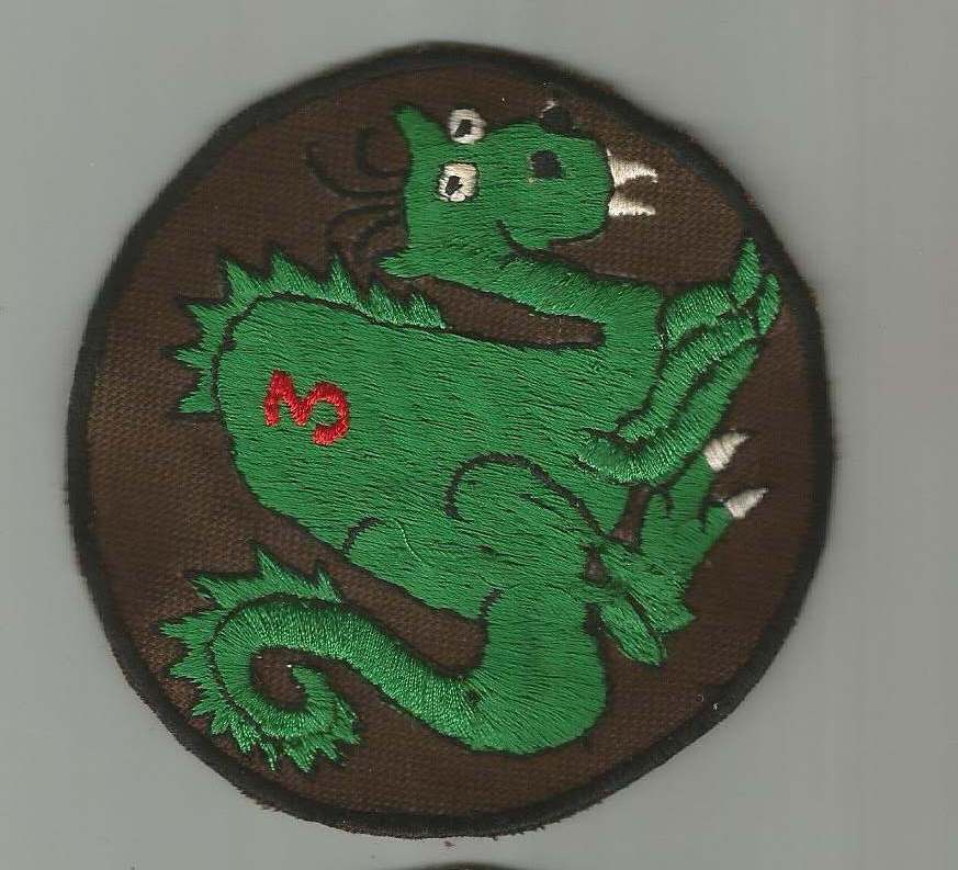 GREEN DRAGON 3 PUFF? - CAN YOU IDENTIFY THIS PATCH? - U.S. Militaria Forum
