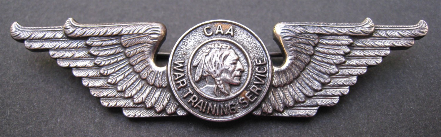 Interesting WWII CAA Related Hat Badge - WING BADGES - U.S. Militaria Forum
