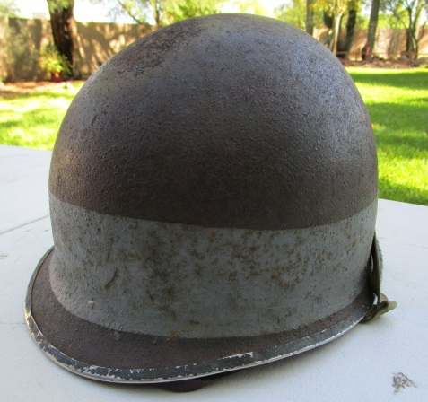 Navy D-Day helmet with a problem - NAVY & COAST GUARD HELMETS - U.S ...