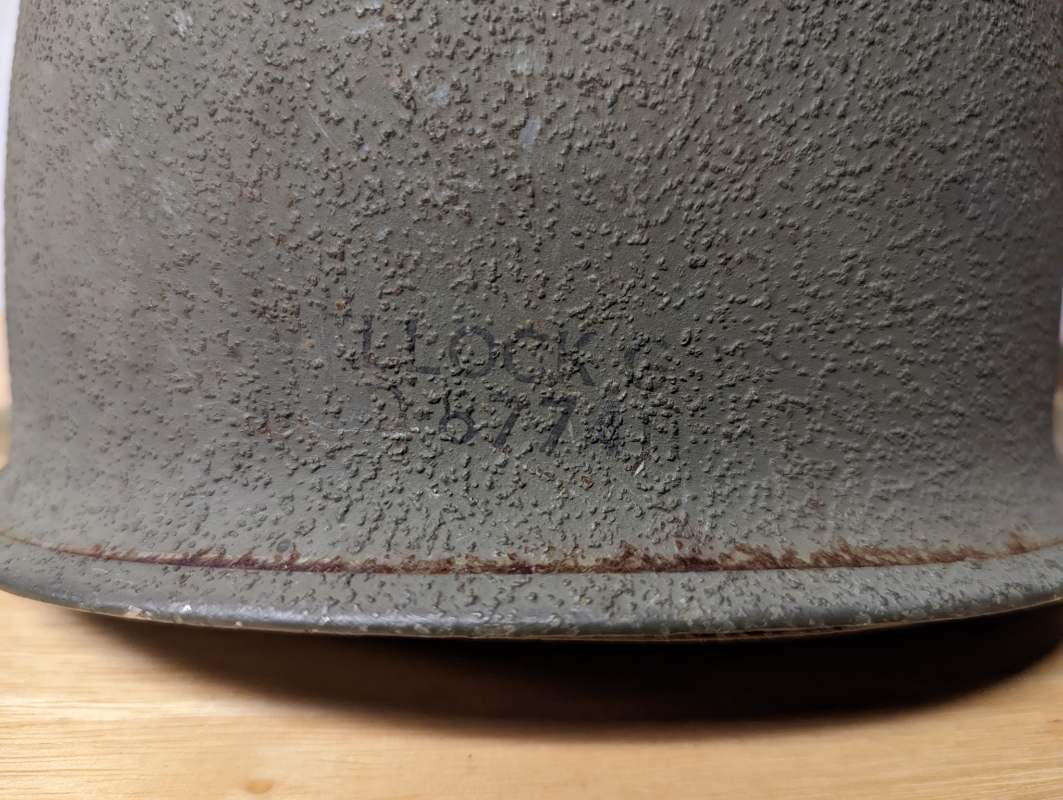 WWII Helmet of Gordon W. Tellock - M-1; M-1C & M-2 HELMETS - U.S ...