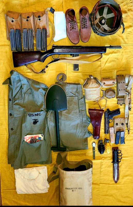 Some WW2 Marine displays - PRESERVATION - U.S. Militaria Forum
