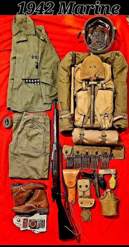 Some WW2 Marine displays - PRESERVATION - U.S. Militaria Forum