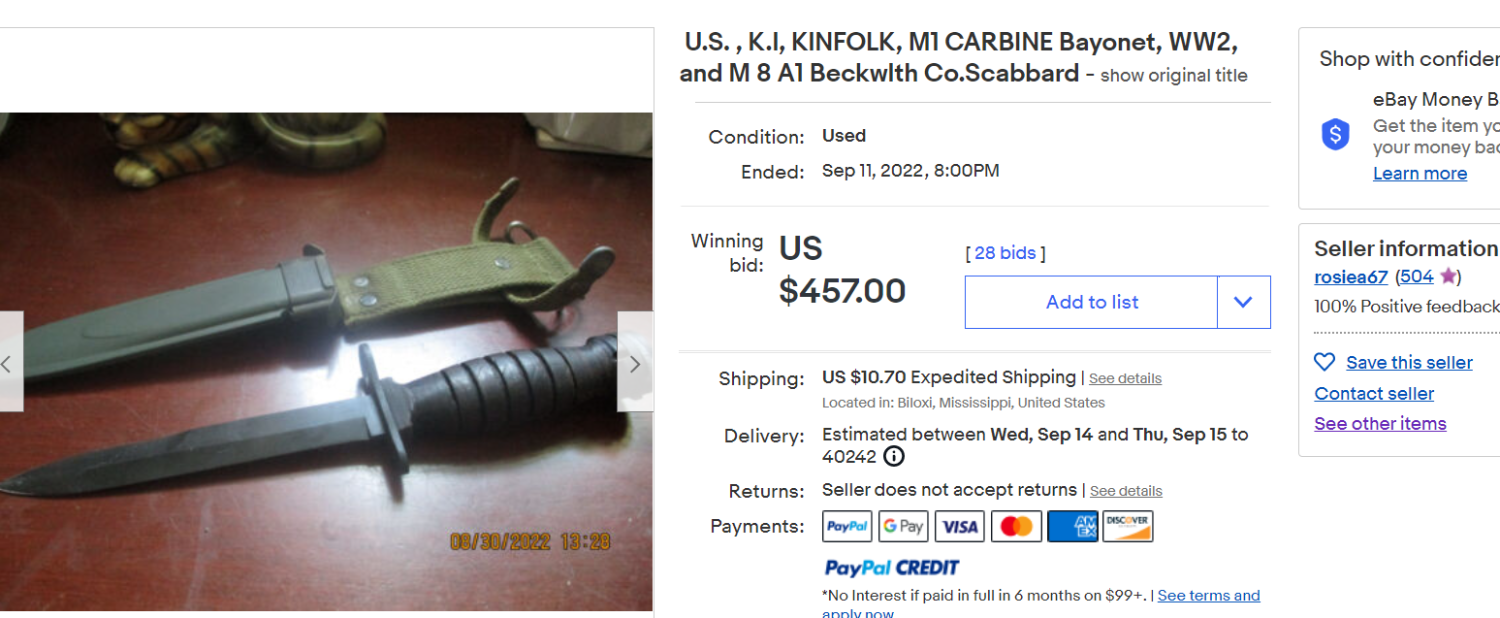 What A Total Joke! - EDGED WEAPONS - U.S. Militaria Forum