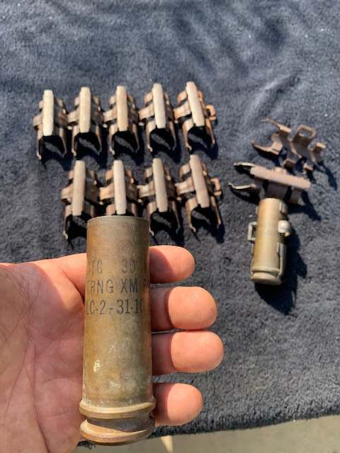 30mm Auto Cannon XM 140 Brass & Links - ORDNANCE - U.S. Militaria Forum