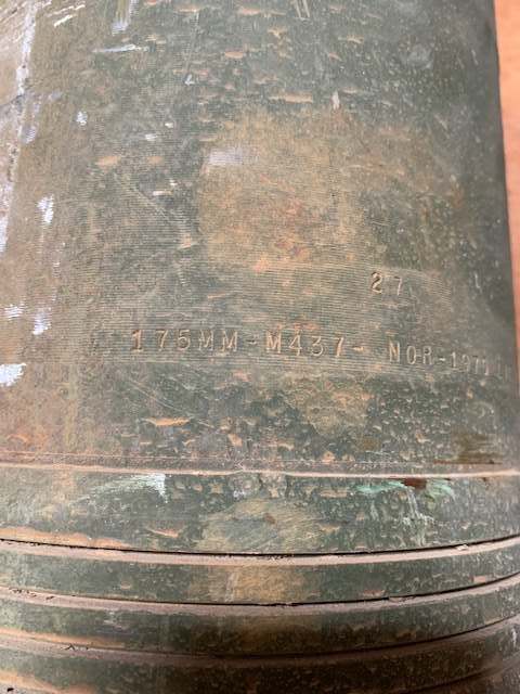 Anyone interested in a 175mm Projectile? - ORDNANCE - U.S. Militaria Forum