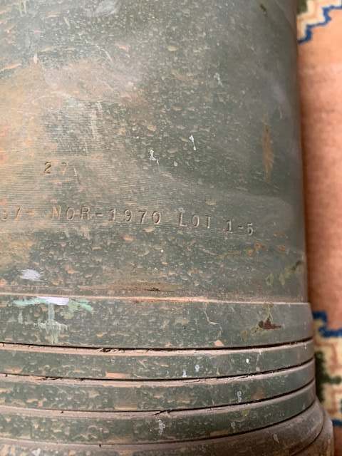 Anyone interested in a 175mm Projectile? - ORDNANCE - U.S. Militaria Forum