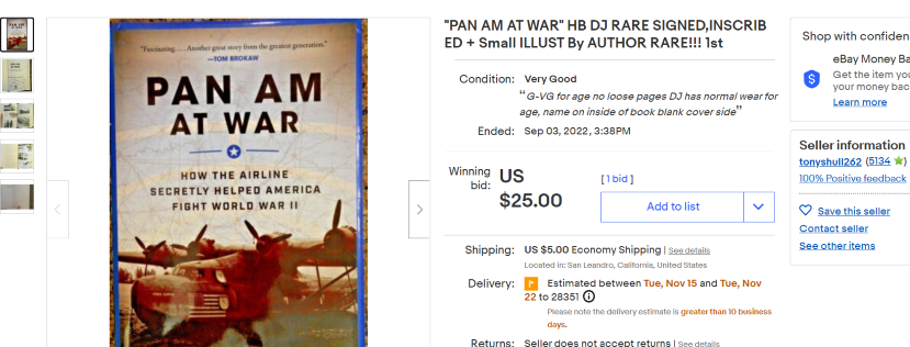 Pan Am At War Book is Flying High! - BOOK REPORTS - U.S. Militaria Forum
