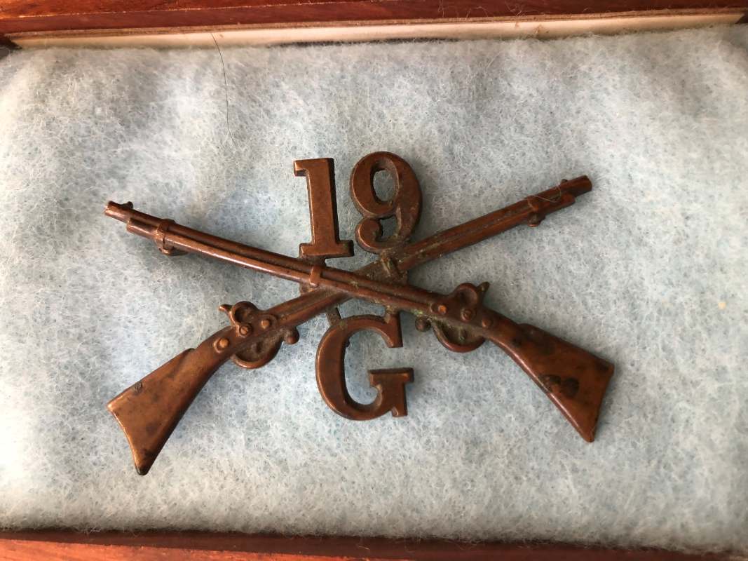 19th Infantry Regiment Insignia - (1898-1916) SPANISH AMERICAN WAR ...