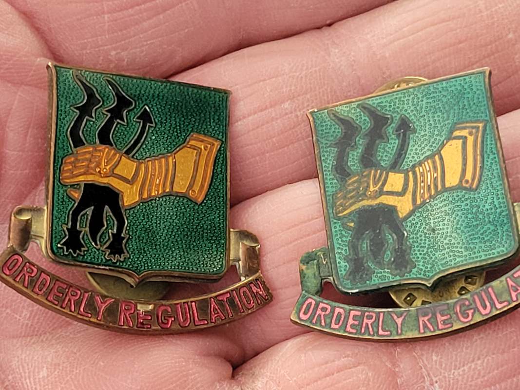 720th Military Police, German made? - DISTINCTIVE UNIT INSIGNIA / UNIT ...