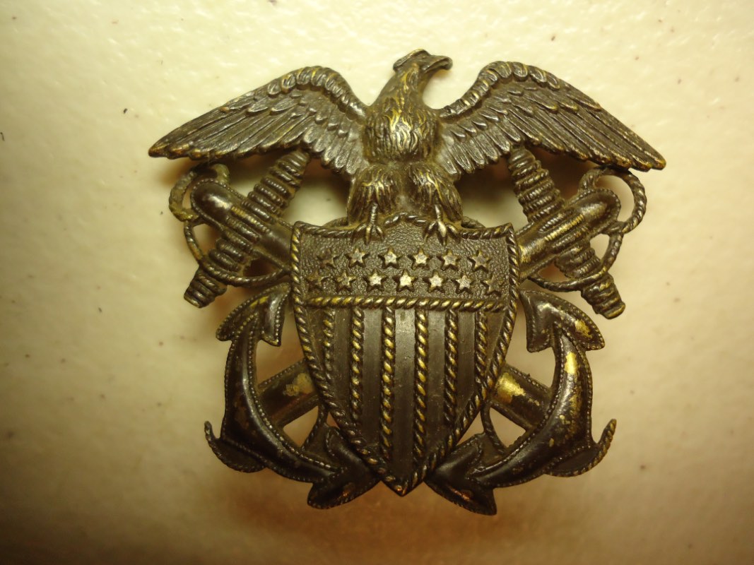 One Naval Officer eagle, many makers - NAVY, MARINE CORPS, COAST GUARD ...
