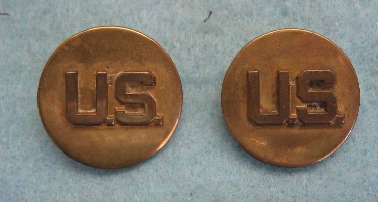 US Army Screw Backs - BRANCH OF SERVICE COLLAR BRASS - U.S. Militaria Forum