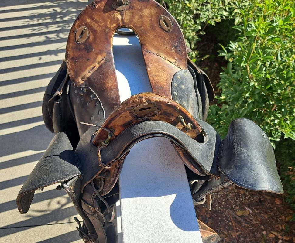 Model 1864 US Cavalry McClellan Saddle (?) and Related Horse Equipment ...