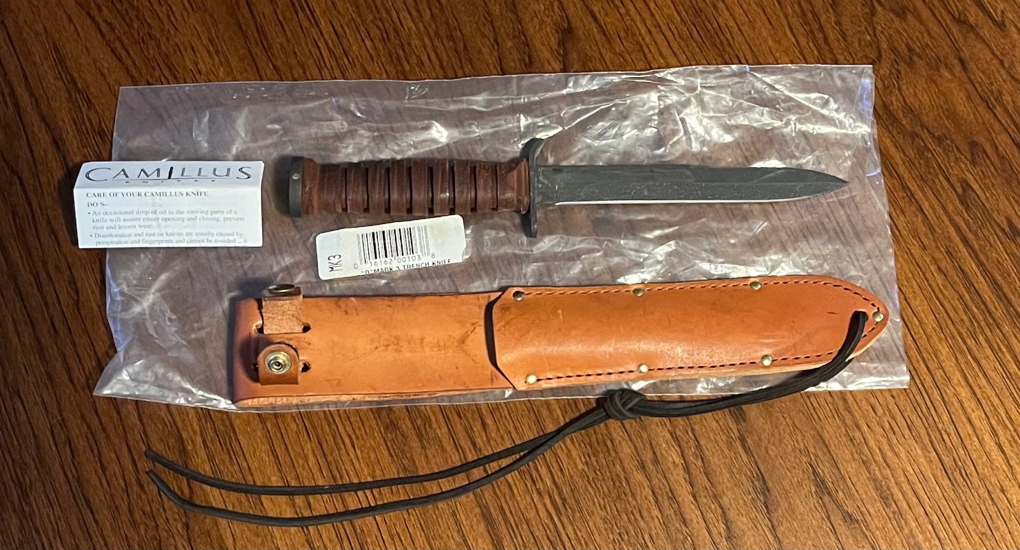1990s Camillus M3 knife values are skyrocketing! - EDGED WEAPONS - U.S ...