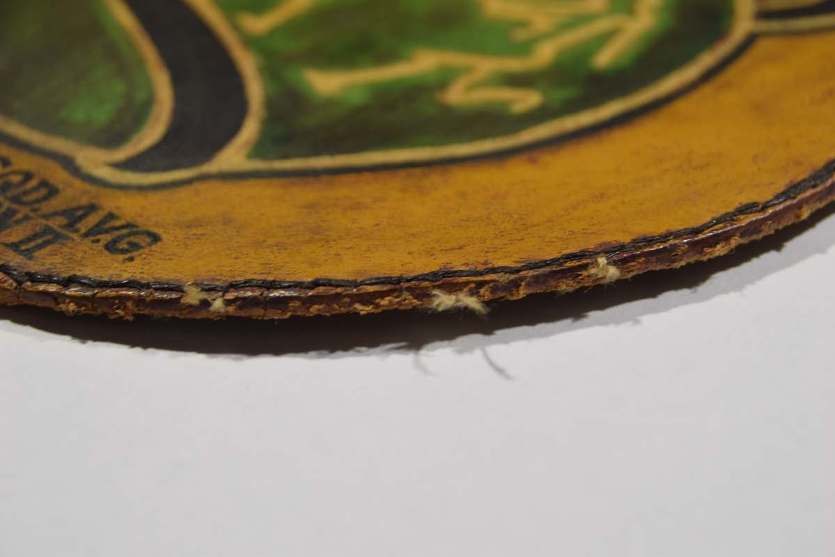 Named 1st Pursuit Squadron AVG Leather Patch - ARMY AND USAAF - U.S ...