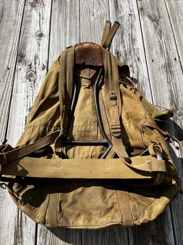 1942 Dated Mountain Rucksack - Unit marked - FIELD & PERSONAL GEAR ...