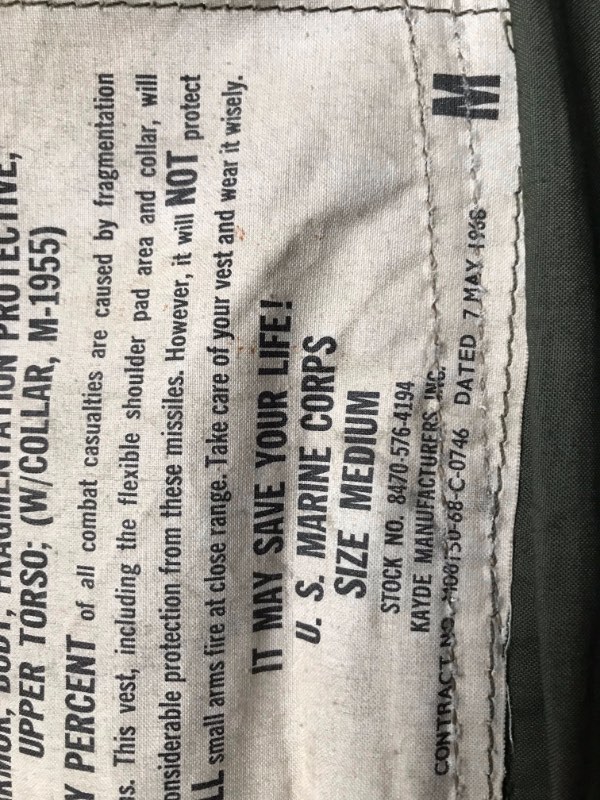 Photos of post of yesterday. - BODY ARMOR - U.S. Militaria Forum