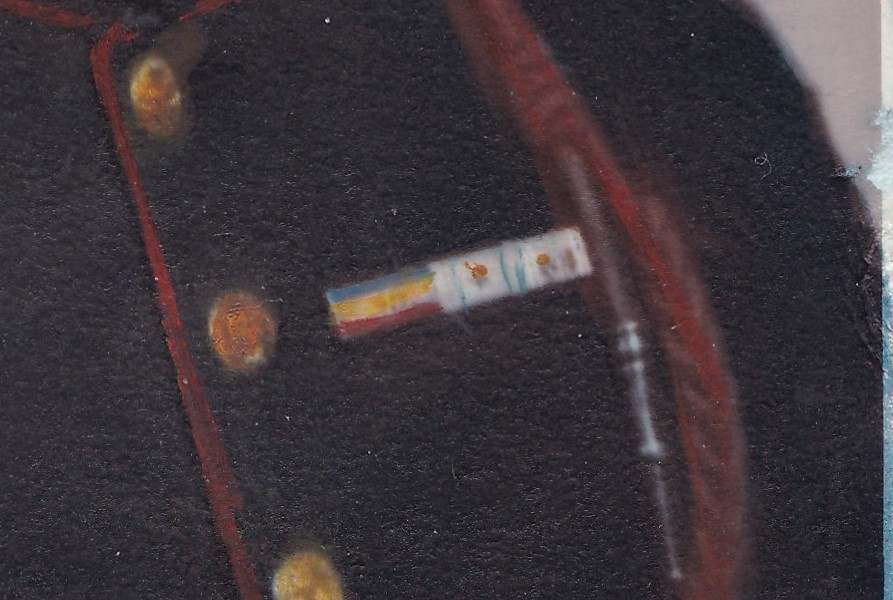 WW2 Colorized 5th Marine Regiment, French fourragère photo - INDIVIDUAL ...