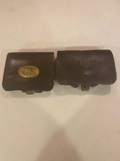 American Civil War Cartridge Boxes - (1861-1865) AMERICAN CIVIL WAR ...