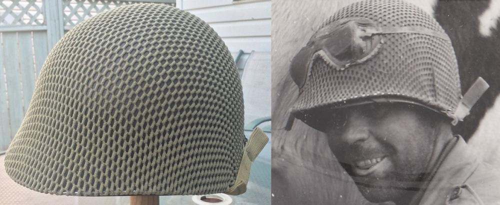 M1 "Shrimp Net" / Helmet Net With Band - M-1; M-1C & M-2 HELMETS - U.S ...