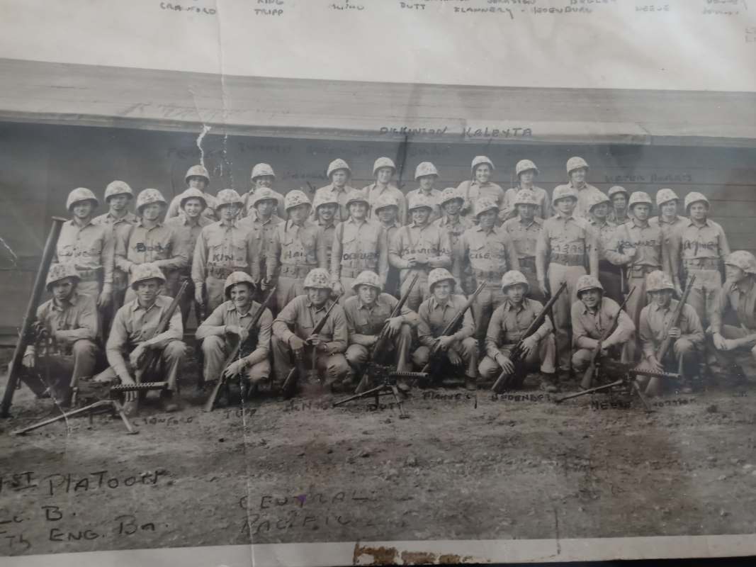 WWII 5th engineers, 5th Marine Iwo WIA group - GROUPINGS PAGE - U.S ...