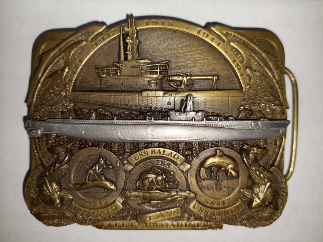 Coolest Submarine Belt Buckle - MISC MILITARIA - U.S. Militaria Forum