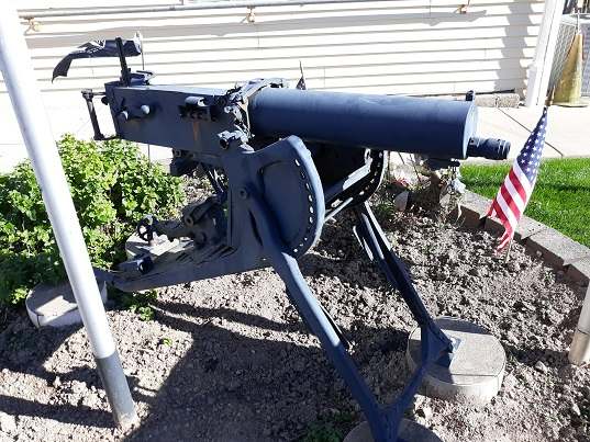 MG08 Maxim on sled mount - SPOILS OF WAR - U.S. Militaria Forum
