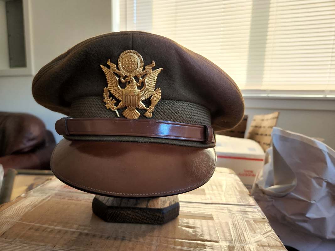 Bancroft Service cap from my collection - UNIFORMS - U.S. Militaria Forum