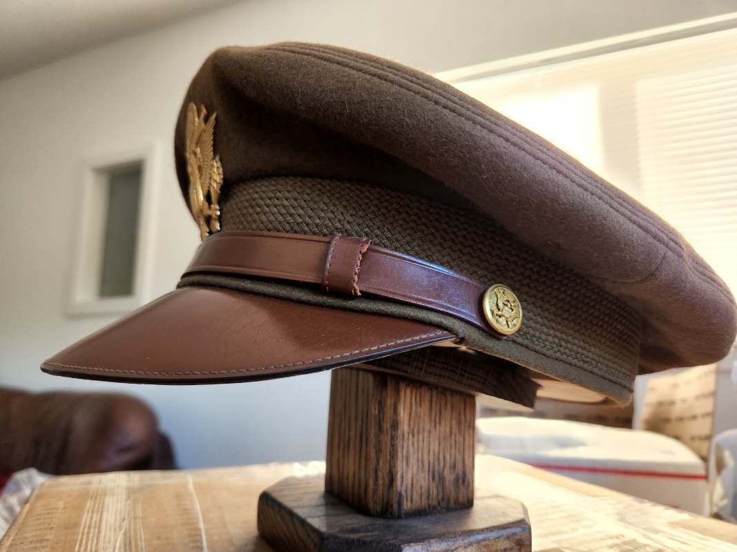 Bancroft Service cap from my collection - UNIFORMS - U.S. Militaria Forum
