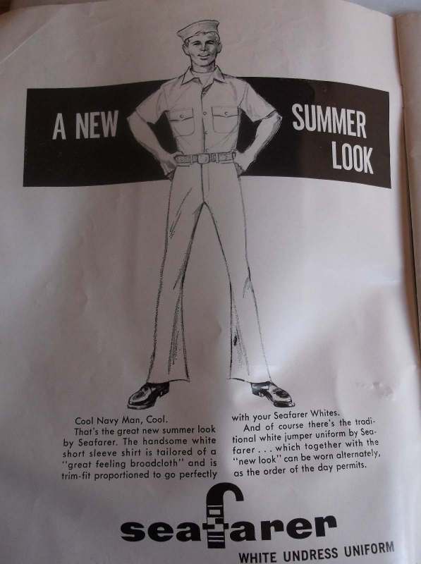 Uniforms of the 'Blue Water' Navy 1960's-1980's Cold War - Vietnam Era ...