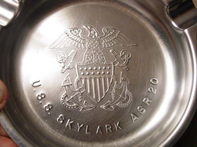 US NAVY ASH TRAYS - Butt Kits, Ceramic, Cast, Shipboard, etc ...