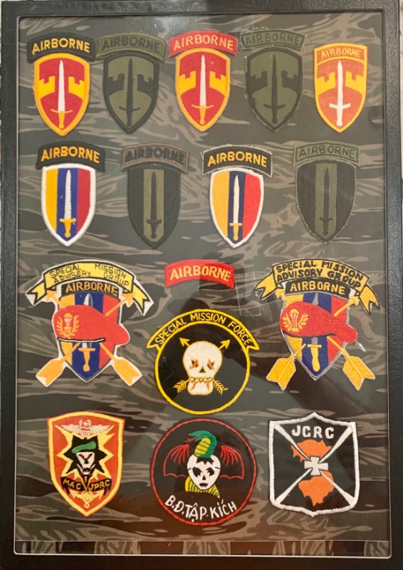 Red Airborne tab—Viet made - ARMY AND USAAF - U.S. Militaria Forum