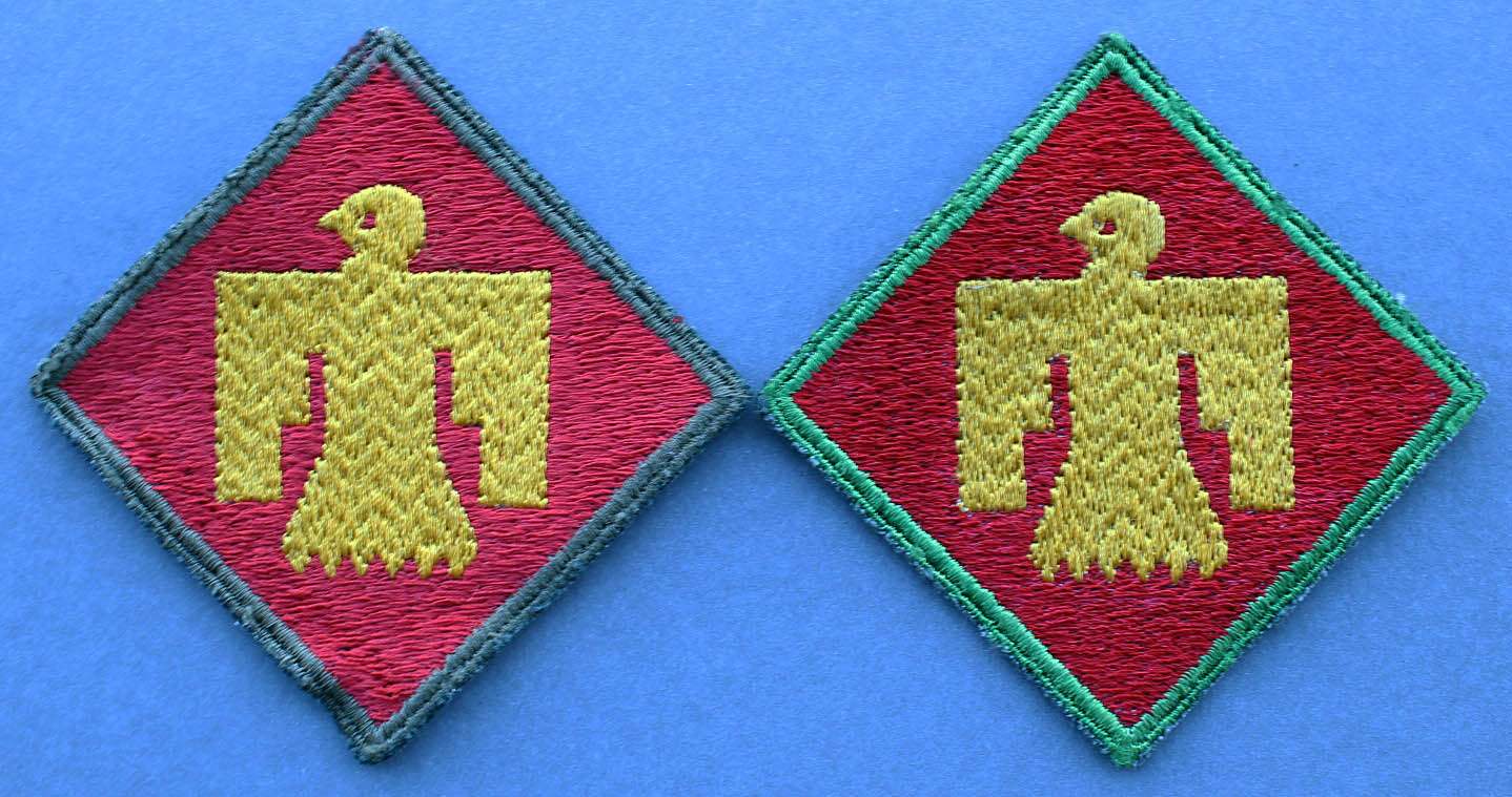 New 45 Inf Divison Patch....Theater Made? - ARMY AND USAAF - U.S ...