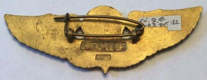 WW2 OSS Det 202 Chinese Commando Paratrooper Wings - AIRBORNE, GLIDER ...