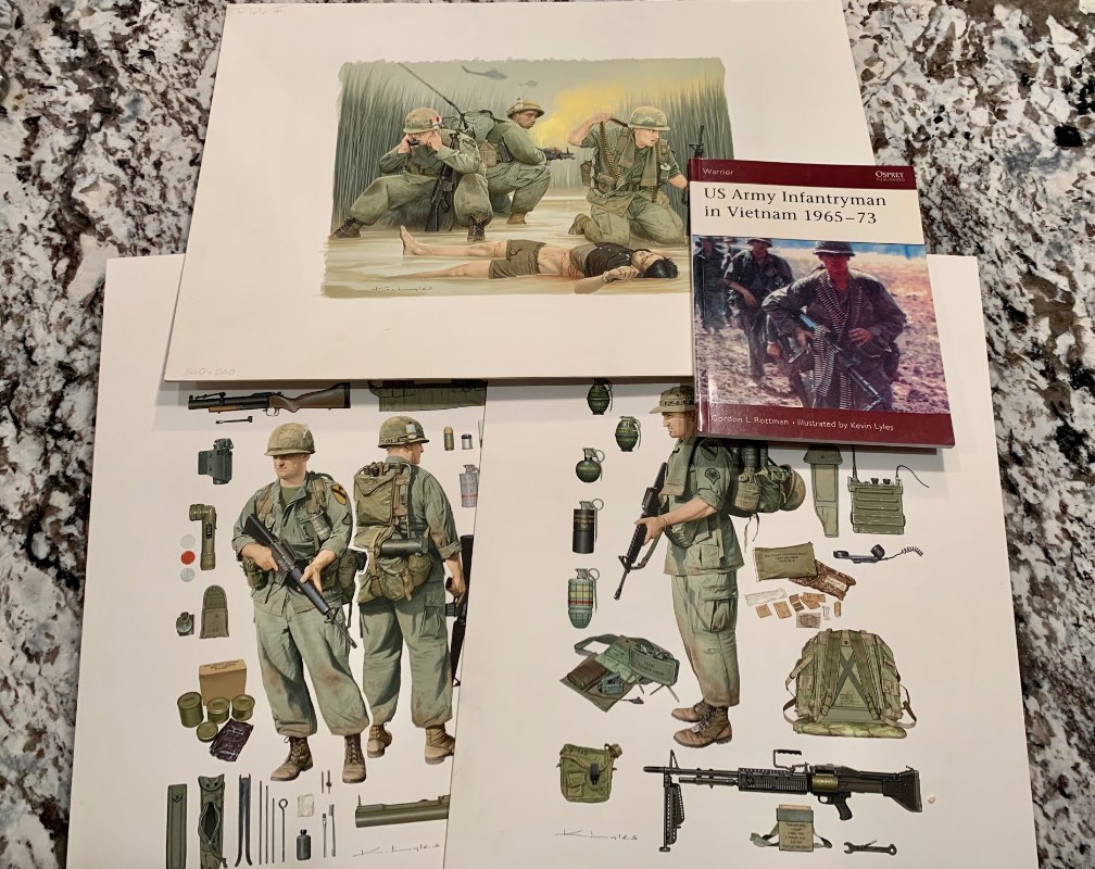 Lyles Osprey artwork - EPHEMERA, PHOTOGRAPHS & MILITARY ARTWORK - U.S ...