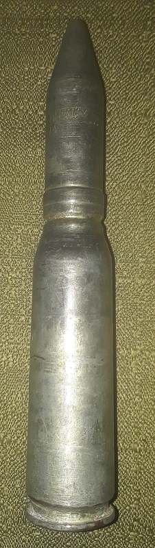 20mm dummy round. - ORDNANCE - U.S. Militaria Forum