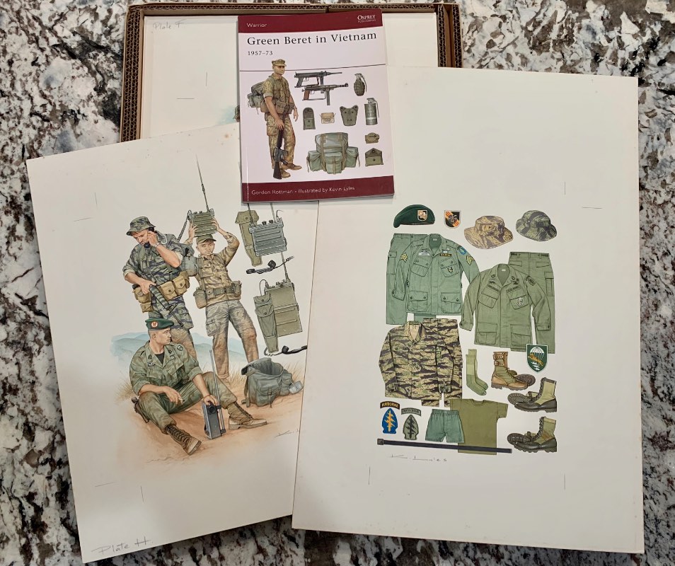 Lyles Osprey artwork - EPHEMERA, PHOTOGRAPHS & MILITARY ARTWORK - U.S ...