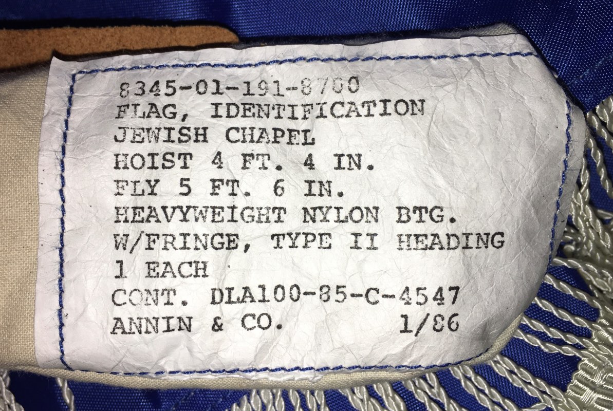 Chaplain & Religious Flags - CHAPLAIN CORPS - U.S. Militaria Forum